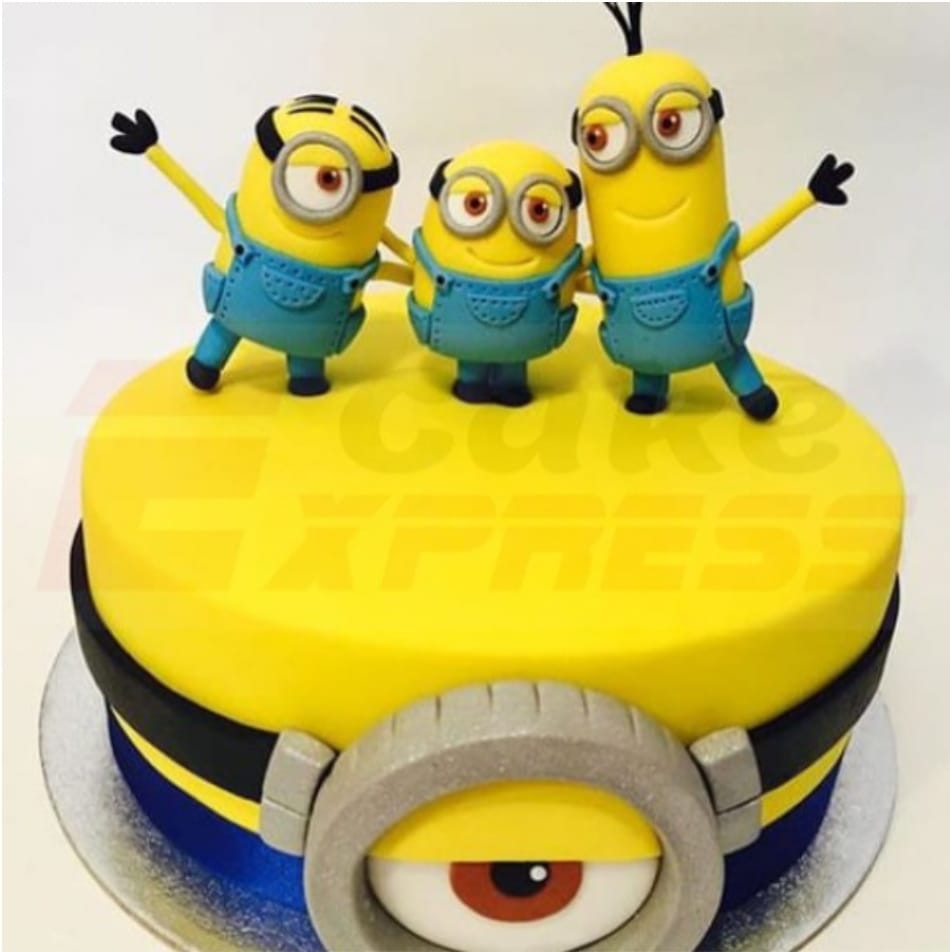 Miniors Theme Cake – Cross Friend